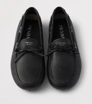 Prada Leather Driving Loafer