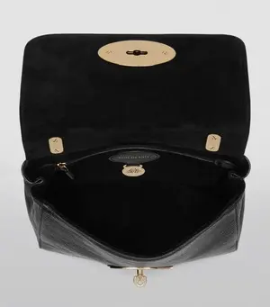 Mulberry Leather Lily Shoulder Bag - Black