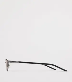 Alexander McQueen Brass Cat Eye Sunglasses