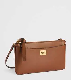 Balenciaga Calfskin Rodeo Pouch - Brown