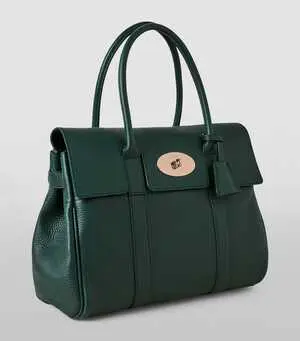 Mulberry Leather Bayswater Shoulder Bag - Green