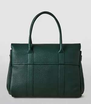 Mulberry Leather Bayswater Shoulder Bag - Green