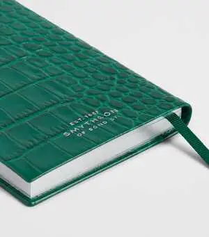 Smythson Mara Leather Panama Notebook