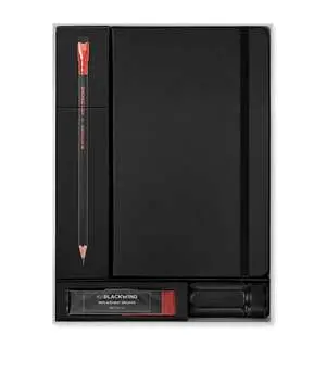 MOLESKINE X Blackwing Creative Pencil And Sketchbook Set - Black