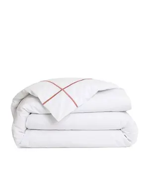 YVES DELORME Athena Santal Duvet Cover - Pink