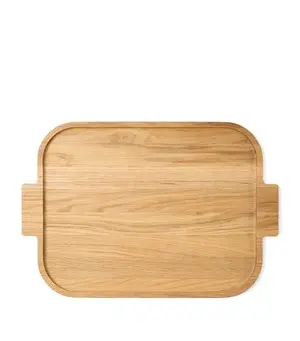 THE CONRAN SHOP Oak Istria Rectangular Tray - Brown