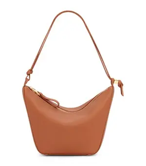 Loewe Mini Leather Hammock Shoulder Bag