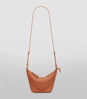 Loewe Mini Leather Hammock Shoulder Bag