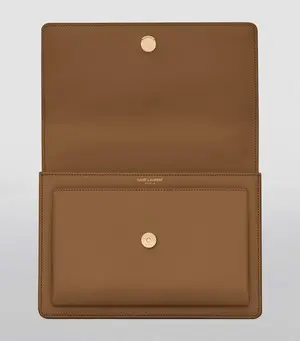 Saint Laurent Sunset Shoulder Bag - Brown