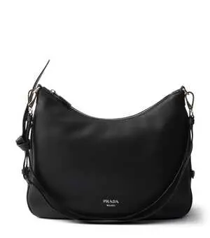 Prada Large Leather Shoulder Bag