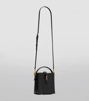 Saint Laurent Mini Le 37 Bucket Bag - Black