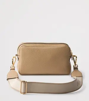 Prada Leather Cross-body Bag - Neutral