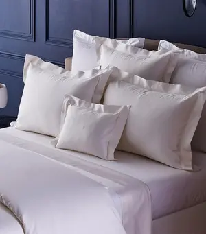 YVES DELORME COUTURE Egyptian Cotton Prodige Square Oxford Pillowcase - Ivory