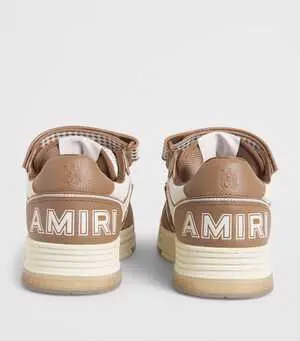 Amiri Ma Skyline Leather Sneakers - Brown