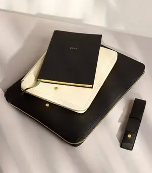 Harrods Leather Writing Folder