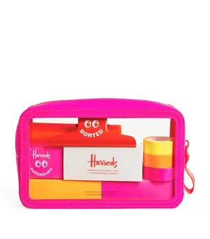 Harrods Filled Pencil Case - Pink