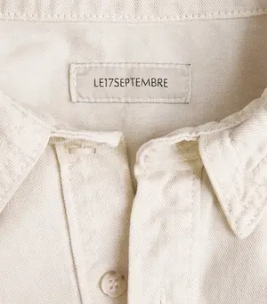 LE17SEPTEMBRE Denim Overshirt