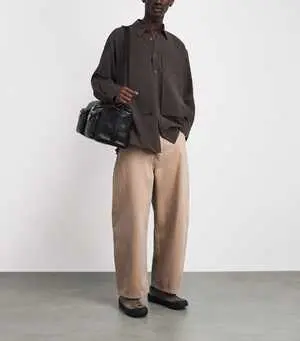 LE17SEPTEMBRE Panelled Oversized Shirt