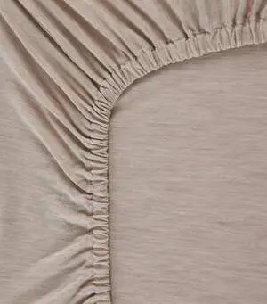 SHELEP Merino Jersey Super King Fitted Sheet