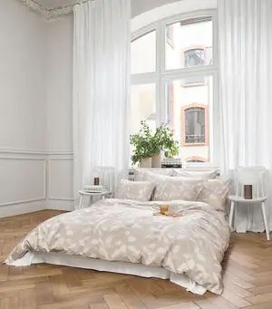 SCHLOSSBERG Omeo-organic Oxford Pillowcase - Beige