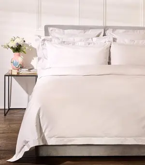 Harrods Chester Oxford Pillowcase Pair - Grey