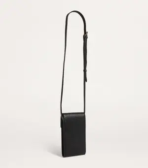 Harrods Leather Phone Pouch