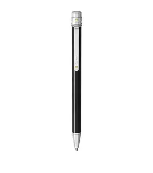 Cartier Santos De Ballpoint Pen And Refill - Silver