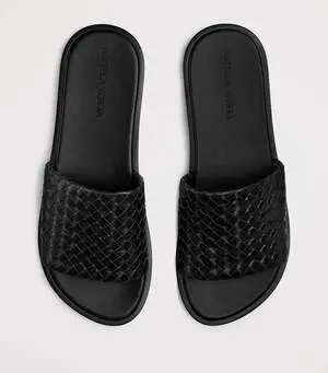 Bottega Veneta Lambskin Elio Mules