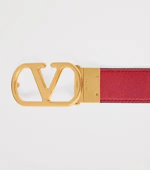 Valentino Garavani Vlogo Signature Reversible Belt