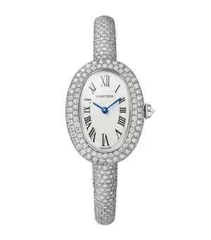 Cartier Small Baignoire De Watch - Silver