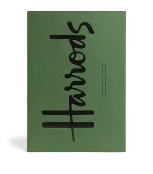 Harrods Logo A5 Notebook - Green