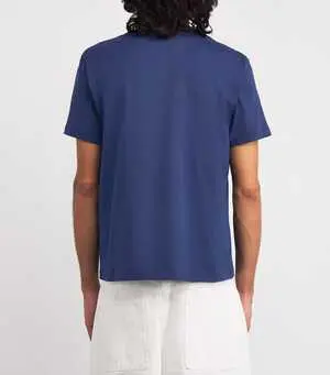 AMI Paris Cotton T-shirt With Embroidered De Coeur Motif