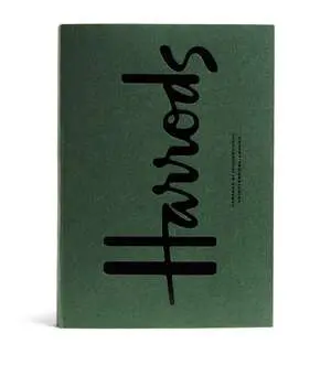 Harrods Logo A6 Notebook - Green