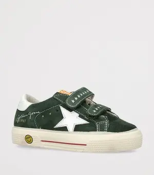 GOLDEN GOOSE May Suede Sneakers