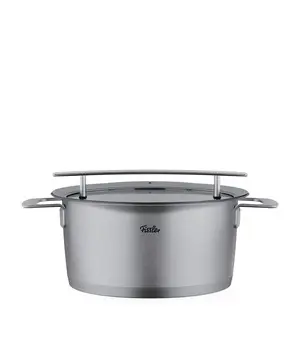 FISSLER Stainless Steel Phi Stew Pot With Lid - Metallic