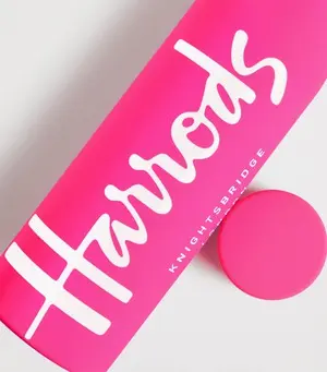 Harrods Logo Water Bottle - Pink