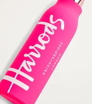 Harrods Logo Water Bottle - Pink