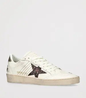 GOLDEN GOOSE Leather Ball Star Sneakers