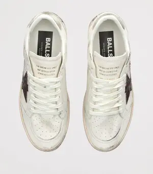 GOLDEN GOOSE Leather Ball Star Sneakers