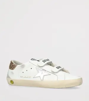 GOLDEN GOOSE Leather Old School Sneakers
