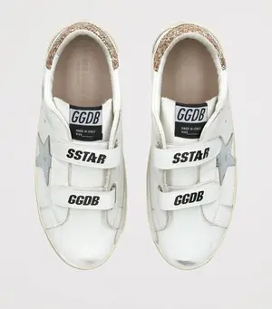 GOLDEN GOOSE Leather Old School Sneakers