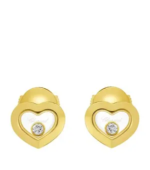 Chopard Happy Diamonds Icons Earrings Gold