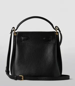 Mulberry Leather Islington Bucket Bag - Black