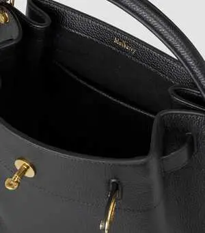 Mulberry Leather Islington Bucket Bag - Black