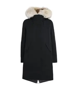 Yves Salomon Hooded Coats For Women