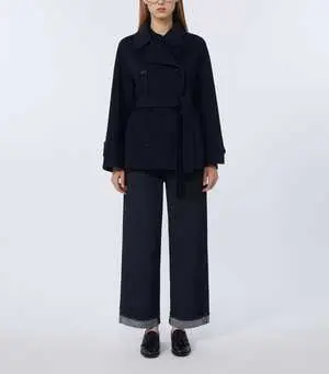 Max Mara Turn-up-hem Wide-leg Jeans