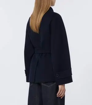 Max Mara Virgin Wool Belted Jacket