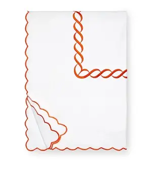 PRATESI Treccia Super King Duvet Cover - Orange