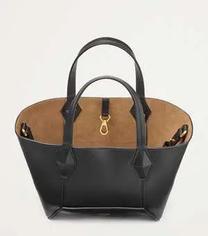 JIMMY CHOO Diamond Small Leather Tote Bag