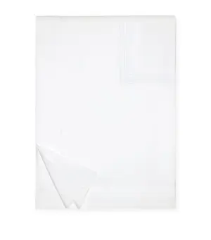 PRATESI Tre Righe King Duvet Cover - White